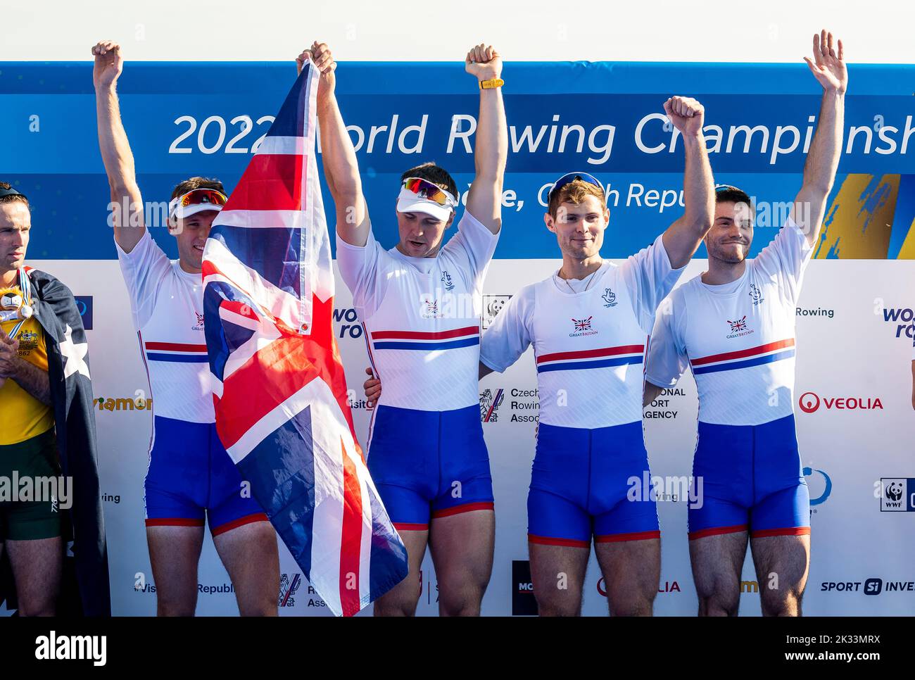 Racice, Czech Republic. 24th Sep, 2022. William Stewart, Samuel Nunn ...