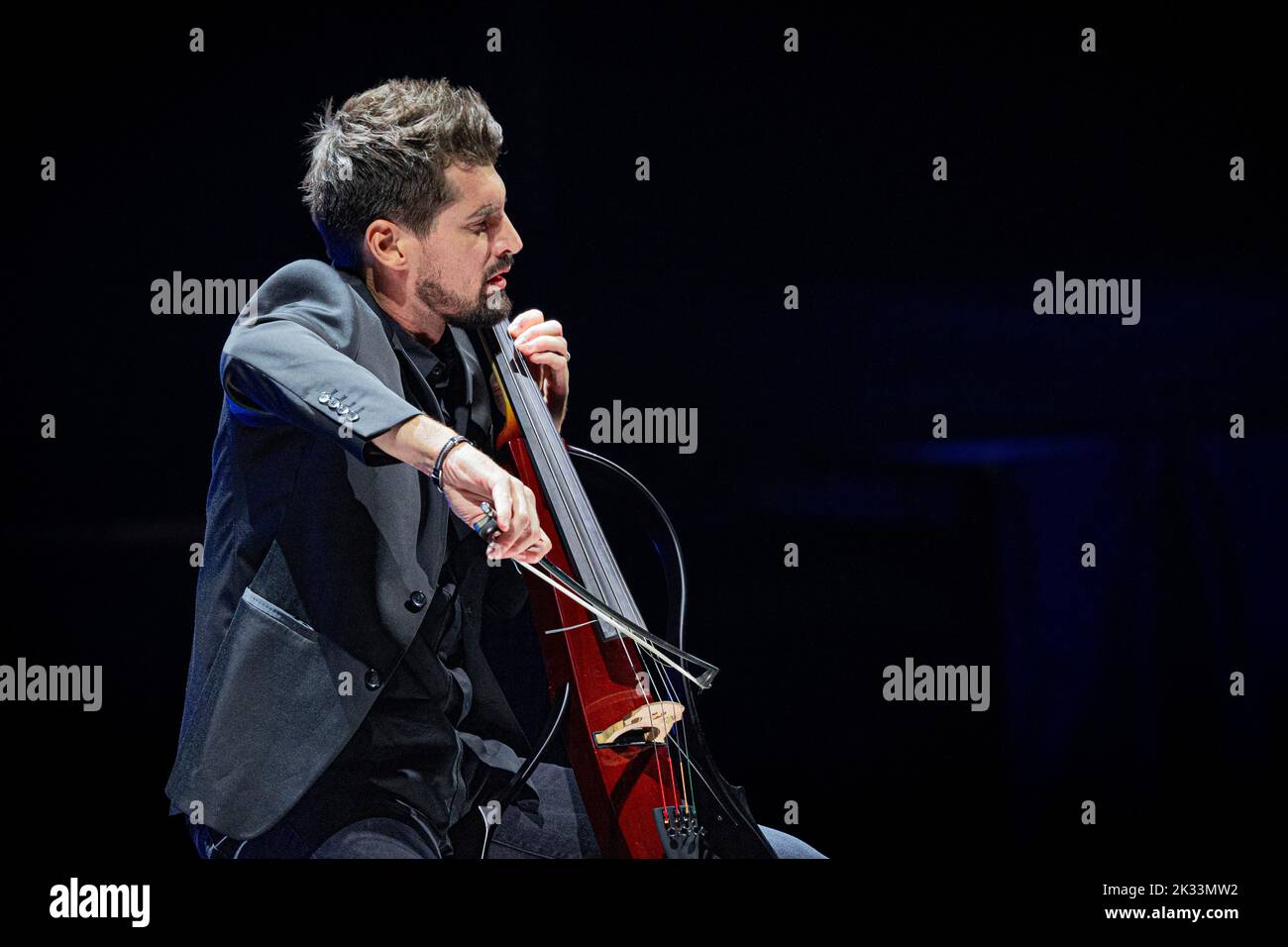 Verona Italy 22 September 2022 2Cellos - Stjepan Hauser and Luka Šulić ...