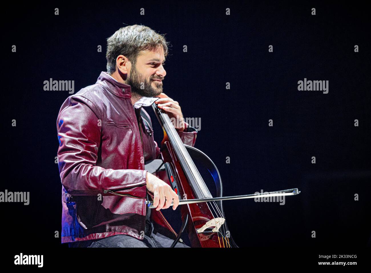 Verona Italy 22 September 2022 2Cellos - Stjepan Hauser and Luka Šulić ...