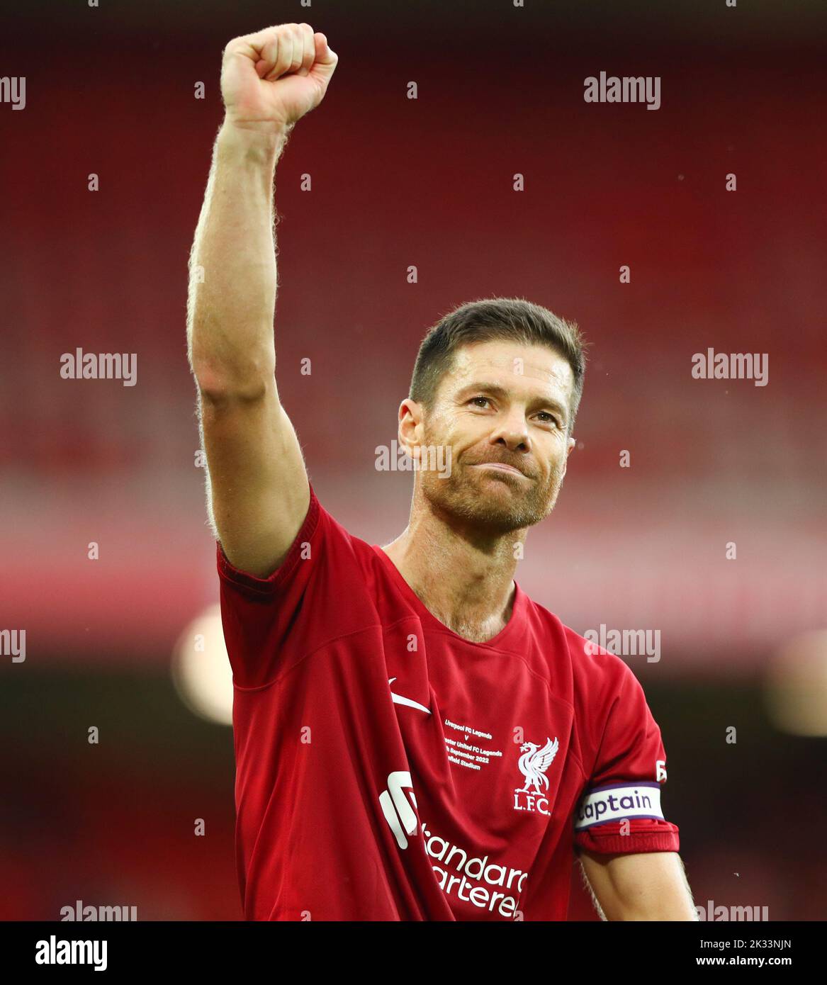 Xabi alonso liverpool legends hi-res stock photography and images - Alamy