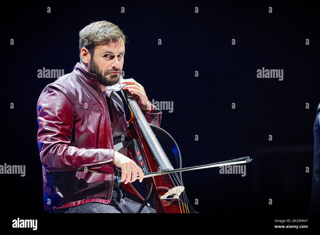 Verona Italy 22 September 2022 2Cellos - Stjepan Hauser and Luka Šulić ...