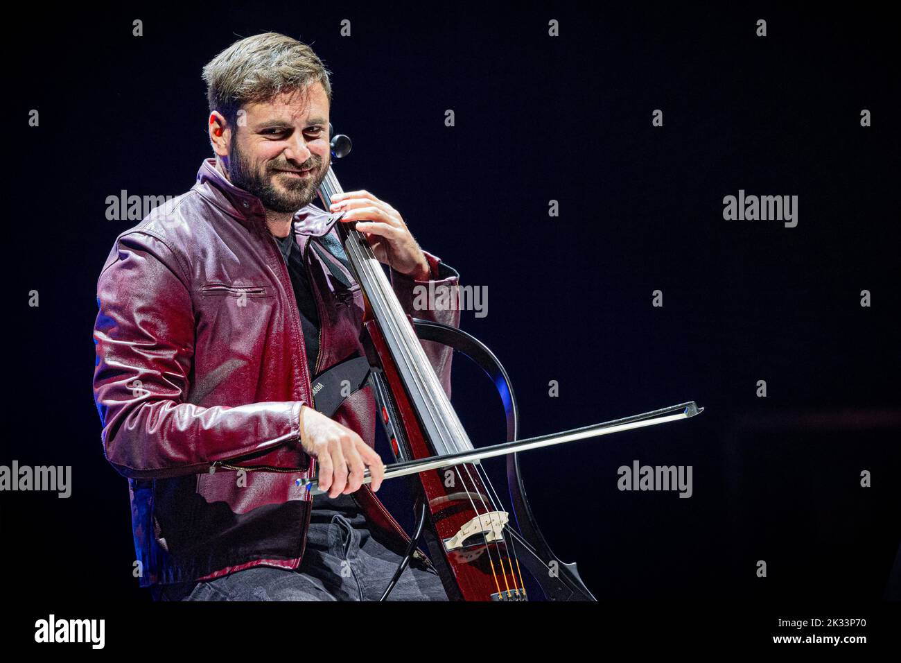Verona Italy 22 September 2022 2Cellos - Stjepan Hauser and Luka Šulić ...