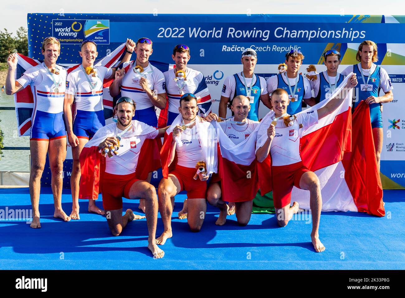 Racice, Czech Republic. 24th Sep, 2022. L-R The second placed Harry ...