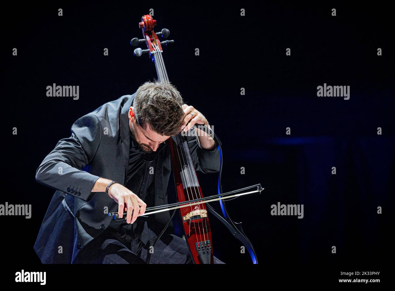 Verona Italy 22 September 2022 2Cellos - Stjepan Hauser and Luka Šulić ...