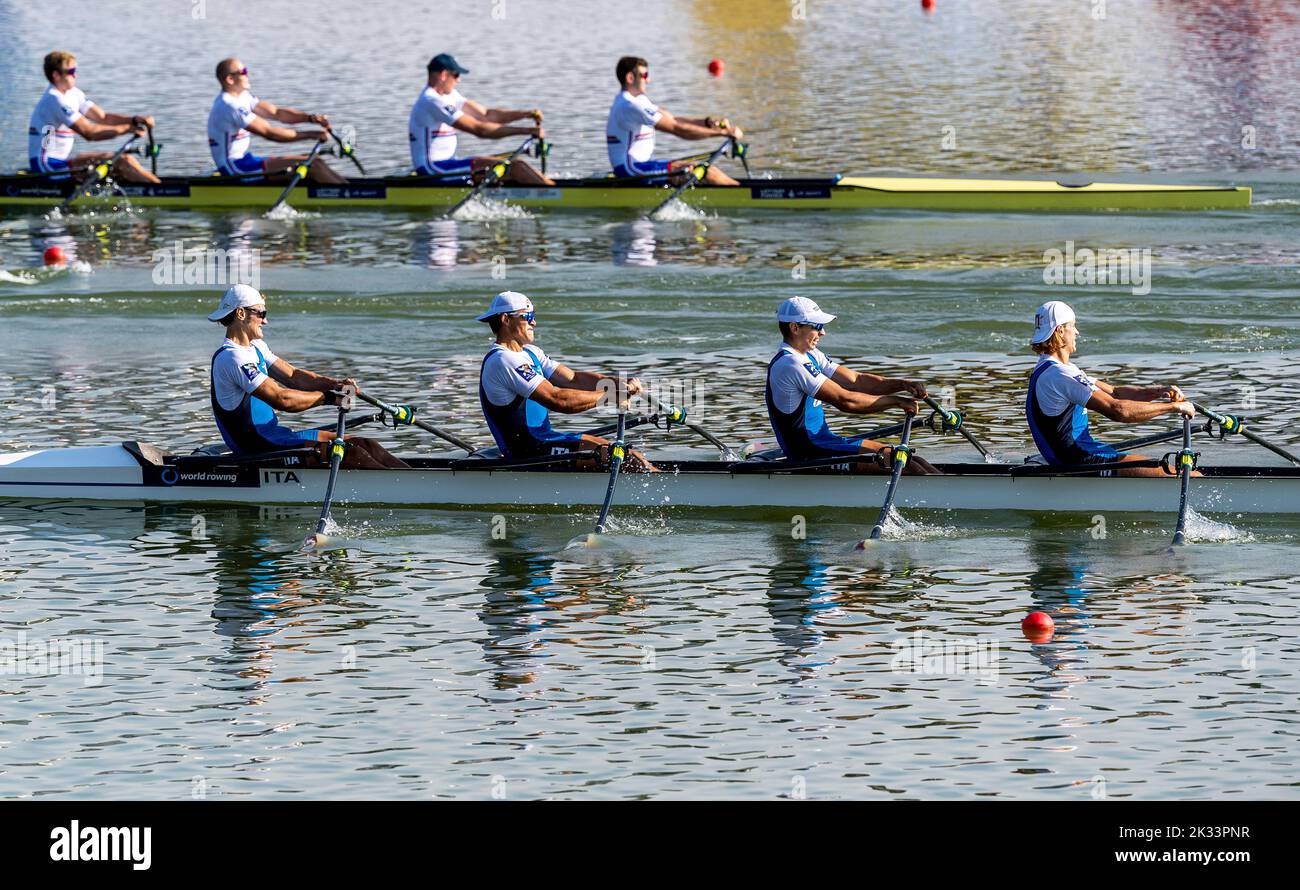 Racice, Czech Republic. 24th Sep, 2022. Nicolo Carucci, Andrea Panizza ...