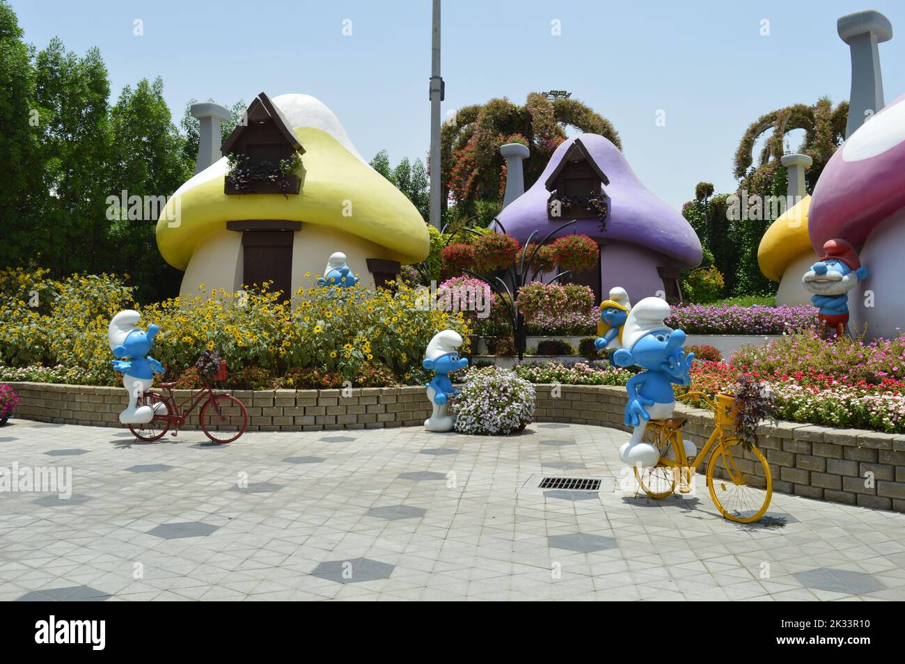 Real Smurfs Village