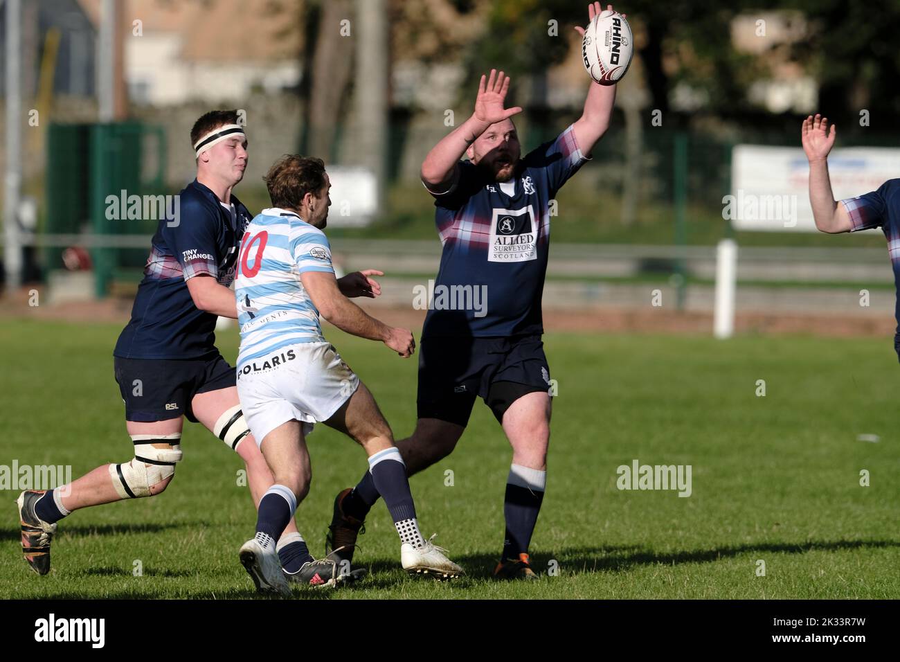 Rugby score offside hi-res stock photography and images - Alamy