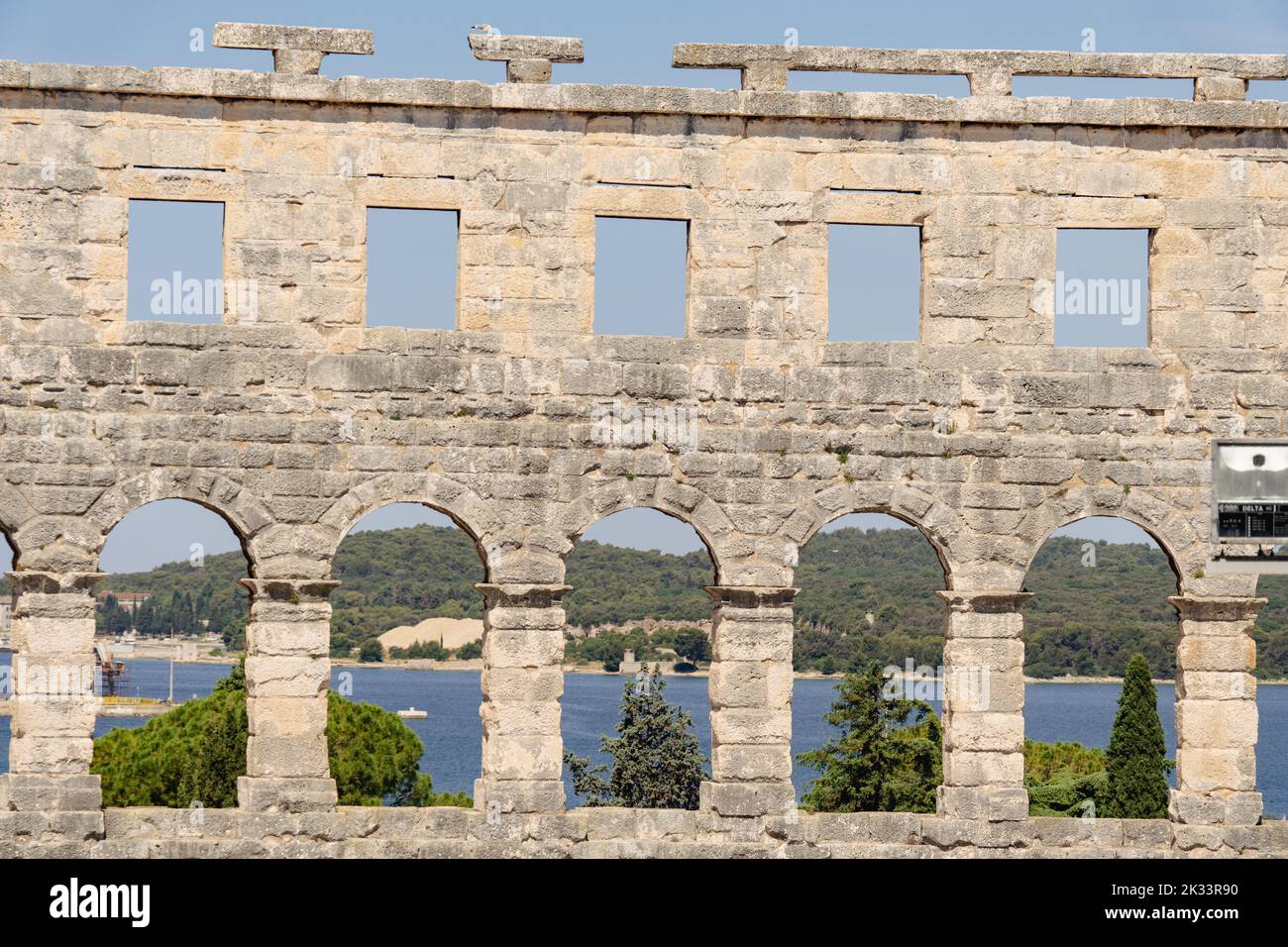 An architectural monument Coliseum of Ancient Rome Stock Photo - Alamy