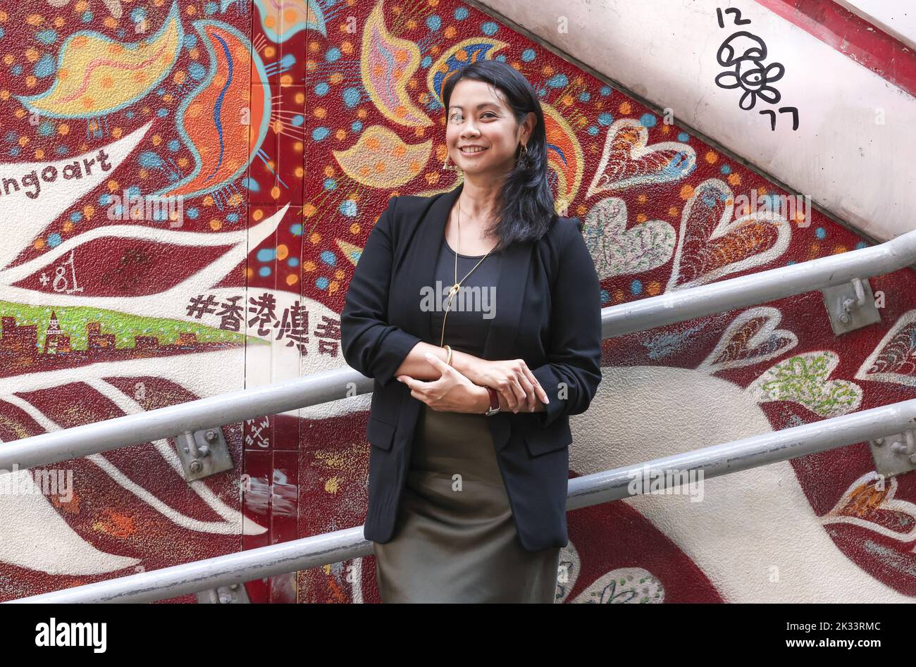 Karrie Bitanga, Director of Imagindustries Limited, in Central. 15SEP22 ...