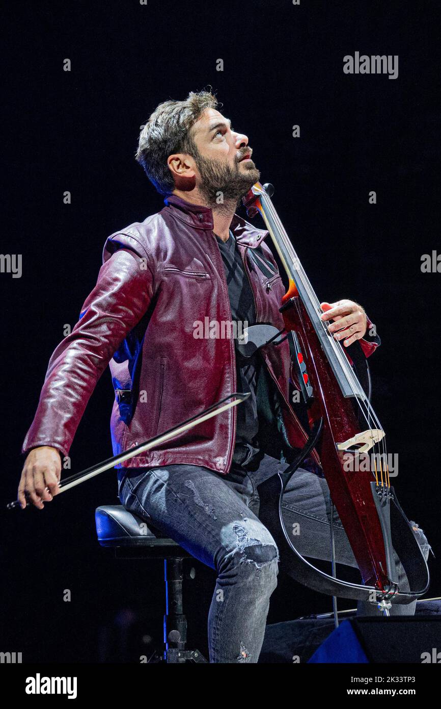 Verona Italy 22 September 2022 2Cellos - Stjepan Hauser and Luka Šulić ...