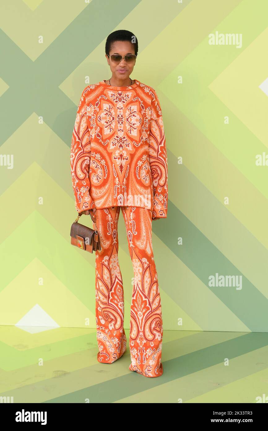 Tamu McPherson Milan Fashion Week - Women S/S 2023 Etro Fashion Show ...