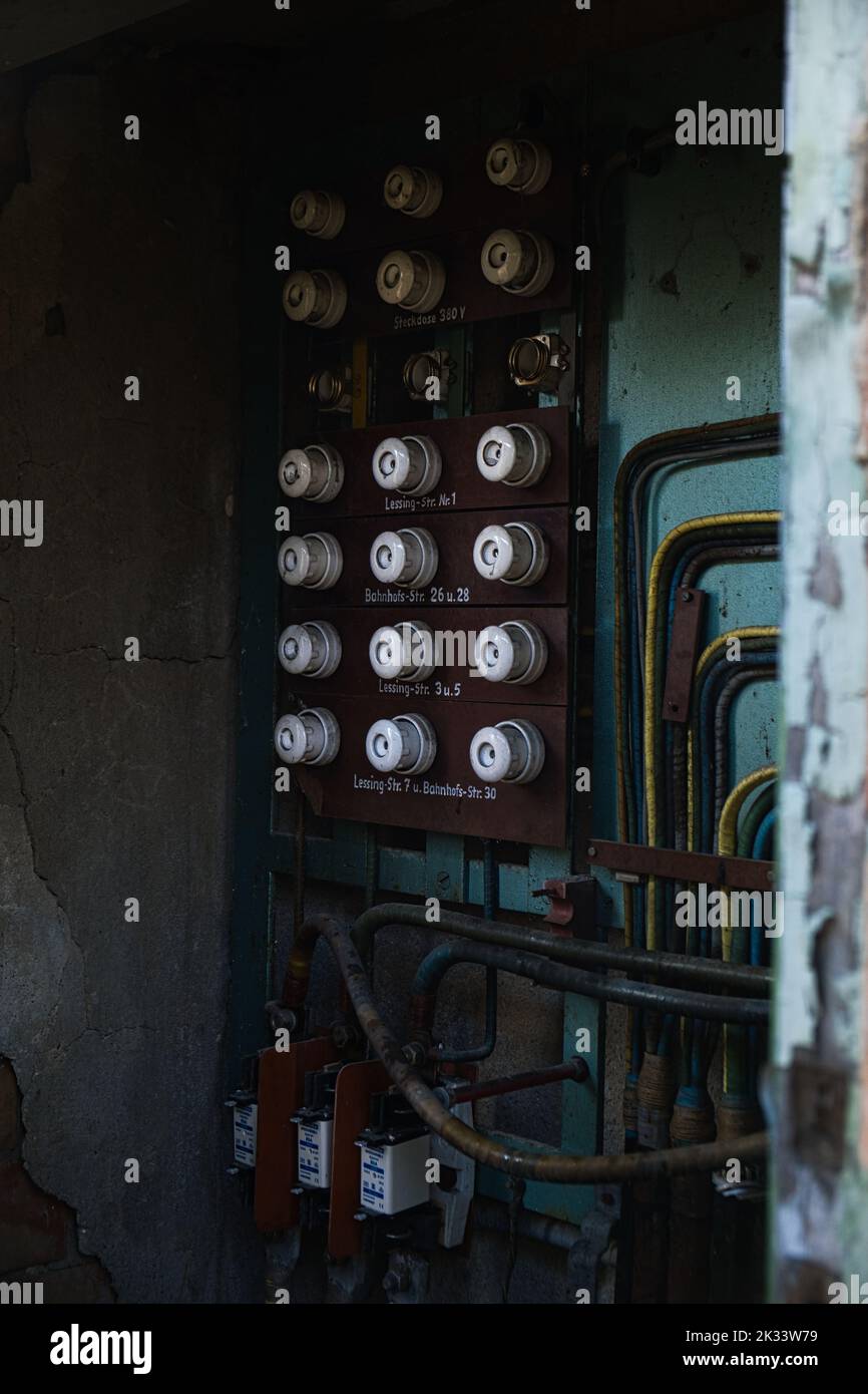 Old fuse in wall hi-res stock photography and images - Alamy