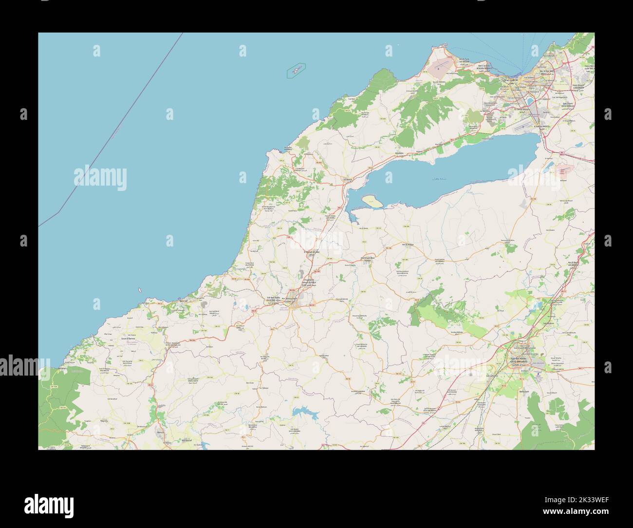 Map of ain Stock Vector Images - Alamy