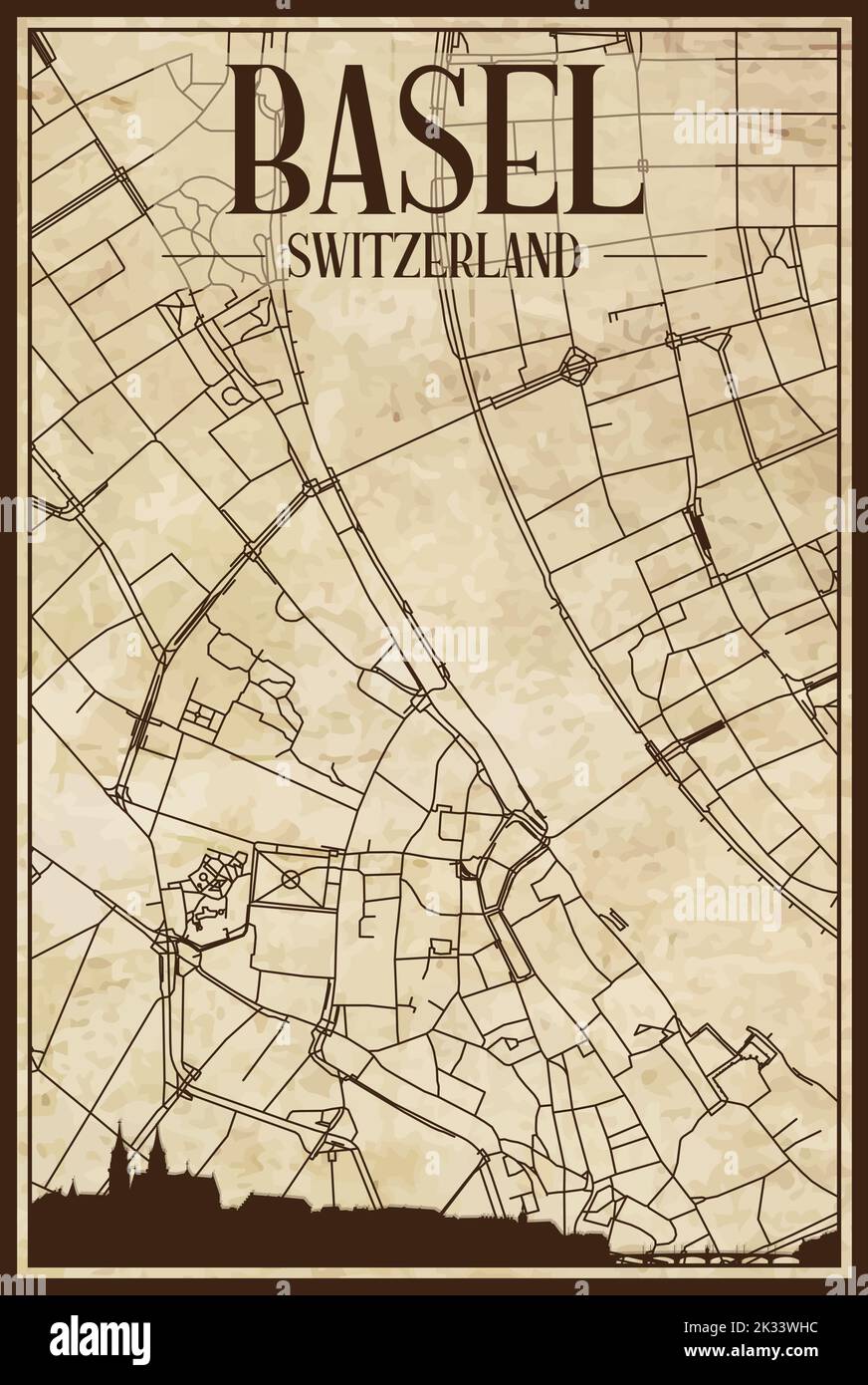 Basel Tourist Map
