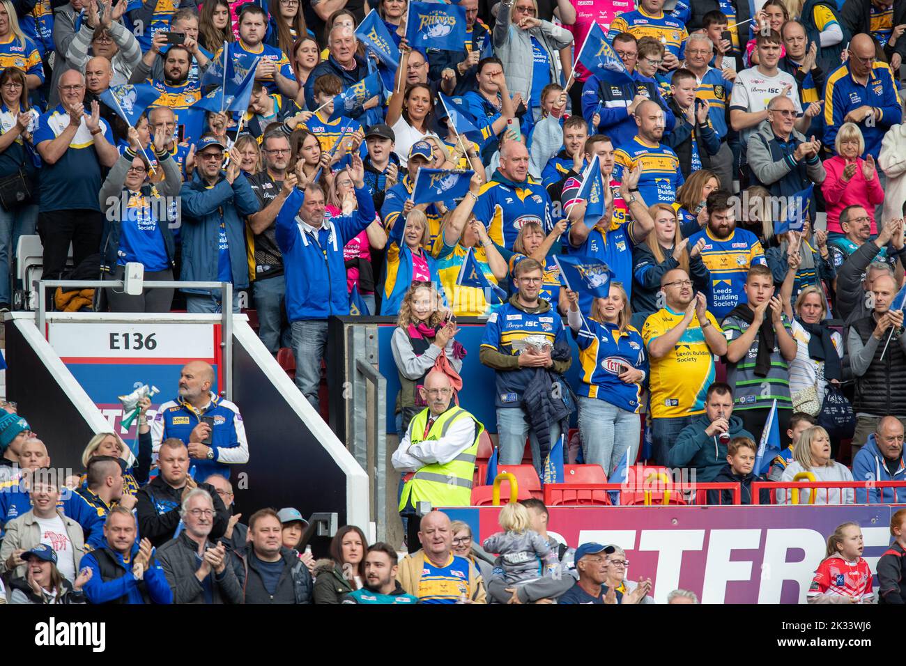 25th Betfred Super League Grand Final match St Helens vs Leeds Rhinos ...