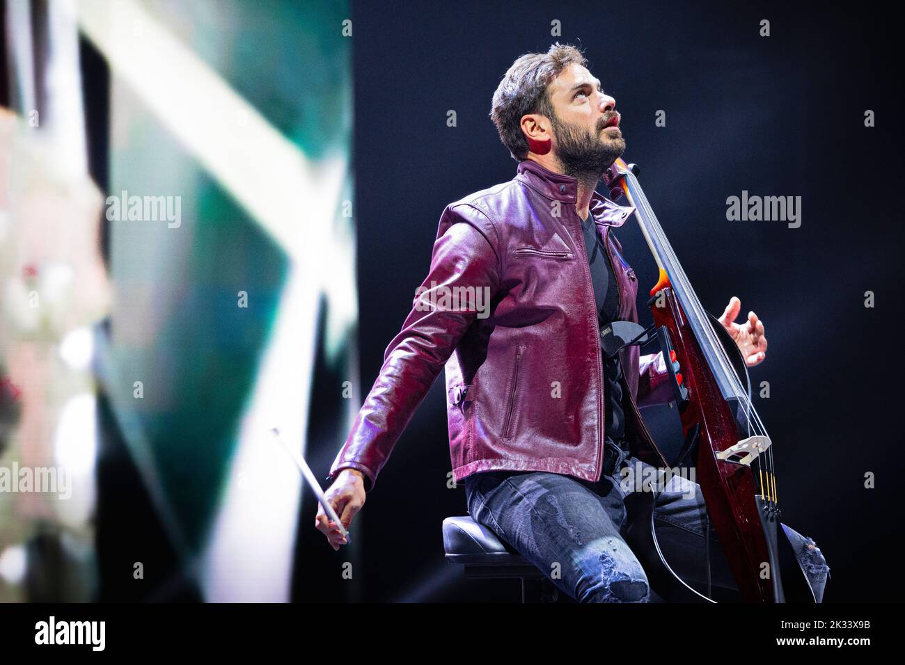 Verona Italy 22 September 2022 2Cellos - Stjepan Hauser and Luka Šulić ...