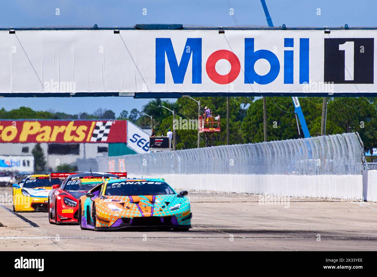 Sebring, FL, USA. 24th September 2022. Fanatec GT World Challenge ...