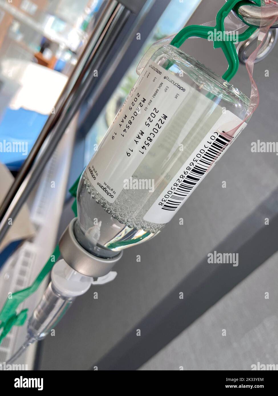 Dubuque, Iowa, USA. 21st Sep, 2022. Immune Globulin Intravenous is used ...