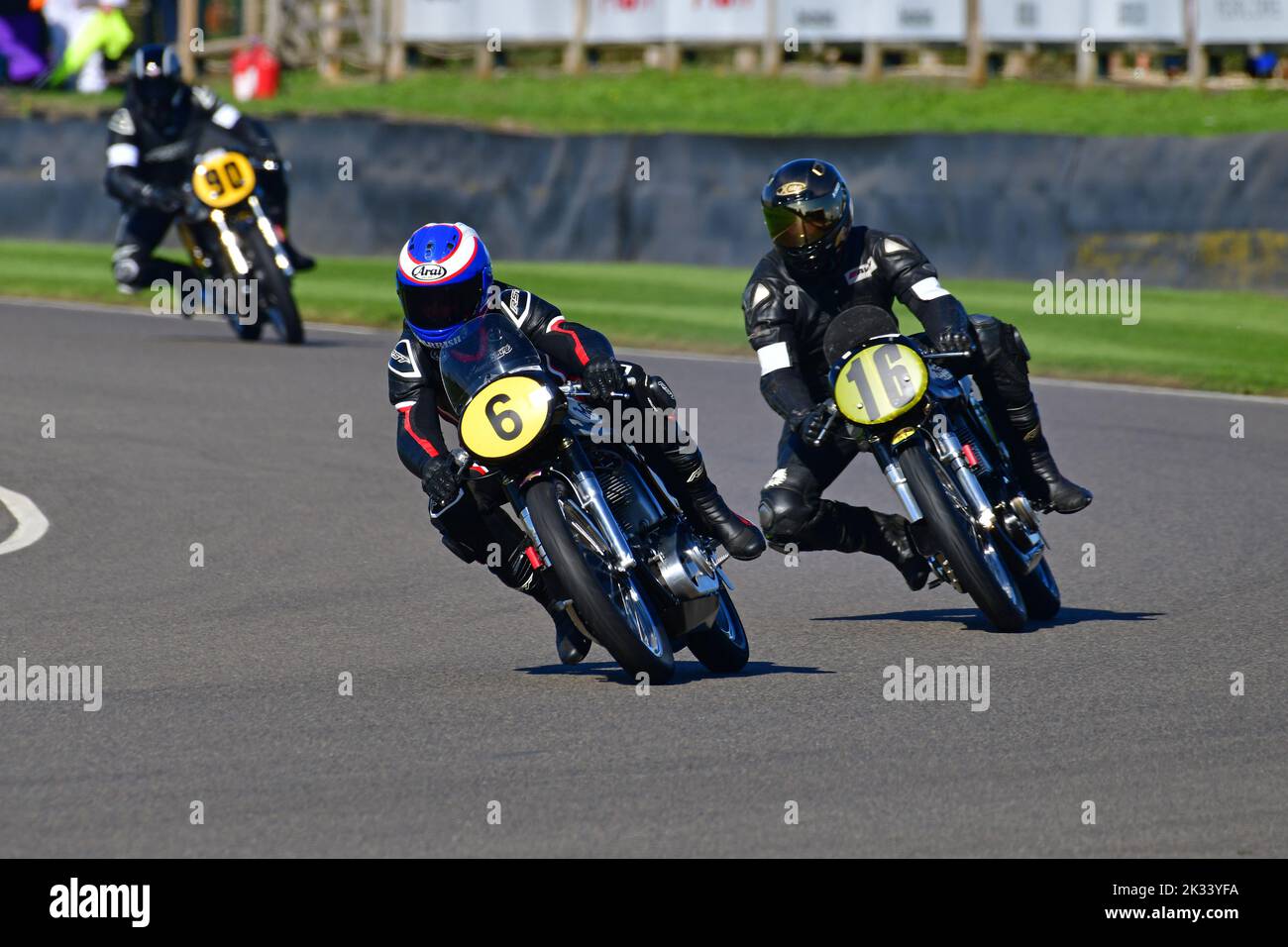 Steve Parrish, Richard Cooper, Norton Manx, Barry Sheene Memorial ...