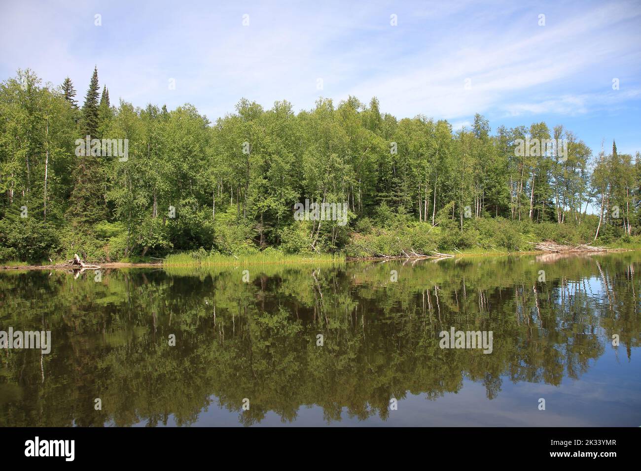 Chapleau - Chain of Lakes / Chapleau - Chain of Lakes Stock Photo - Alamy