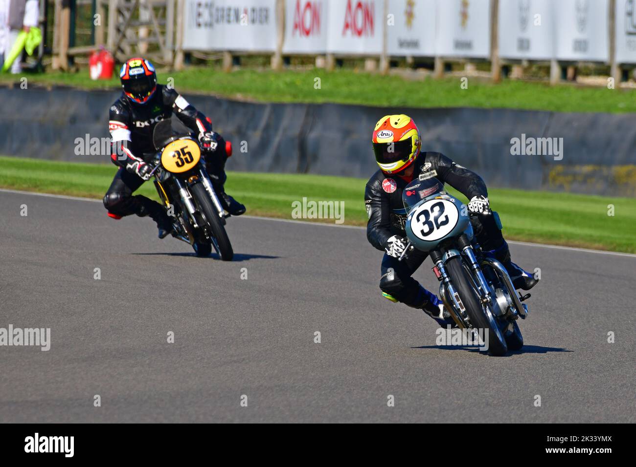 Kevin Rushworth, Ian Simpson, Triumph T110, Barry Sheene Memorial ...