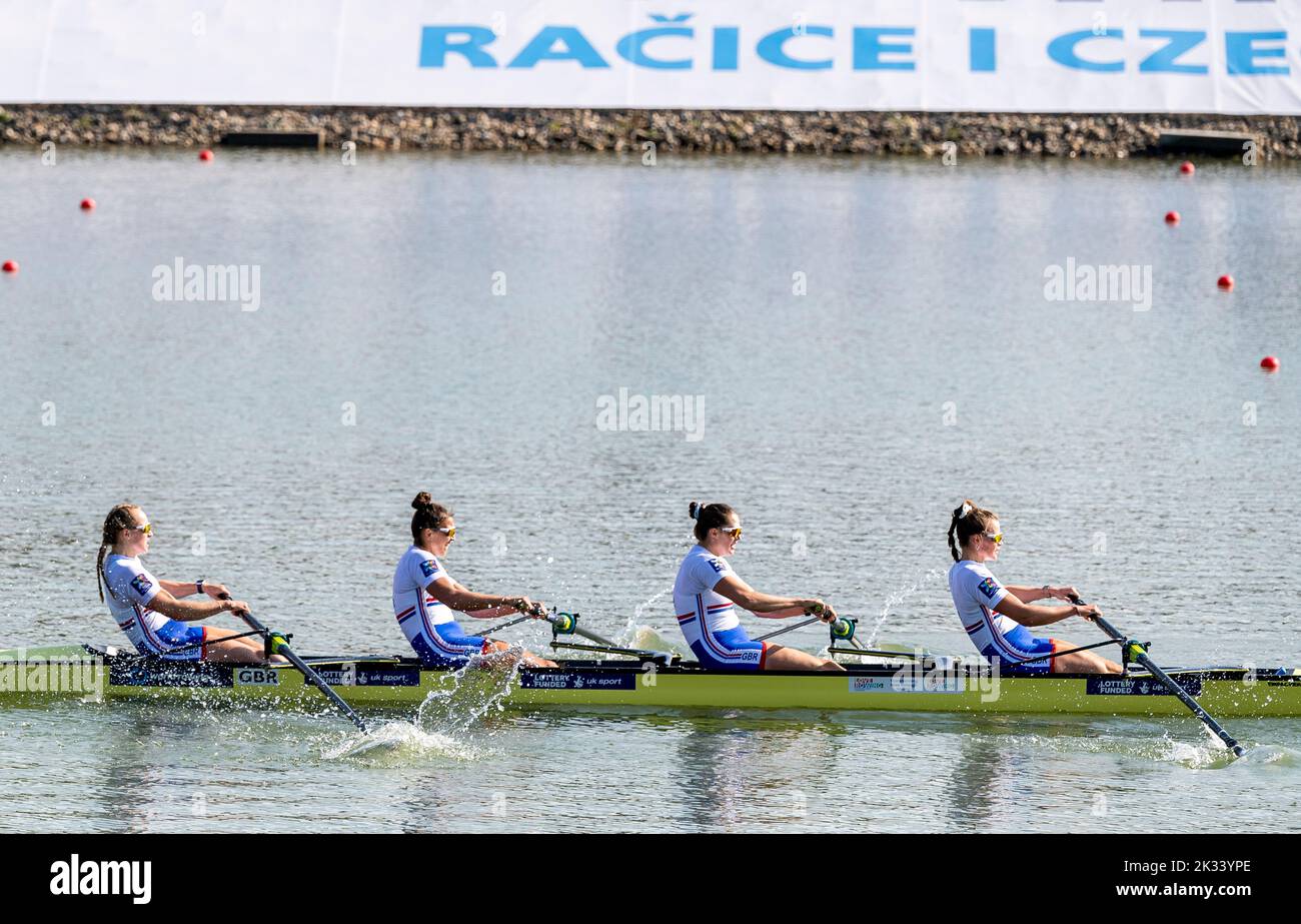 Racice, Czech Republic. 24th Sep, 2022. Heidi Long, Rowan Mckellar ...