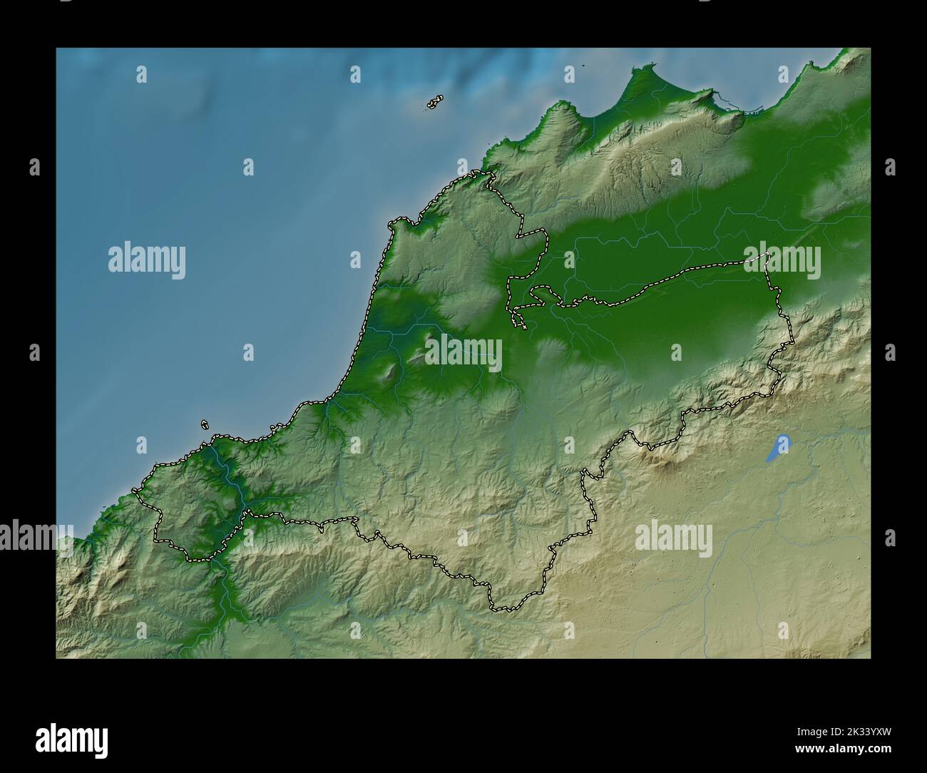 Map of ain Stock Vector Images - Alamy