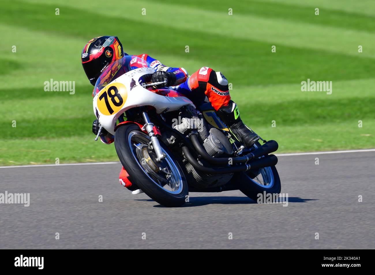 Levi Day, Gordon Russell, Gilera 500/4 GP, Barry Sheene Memorial Trophy ...