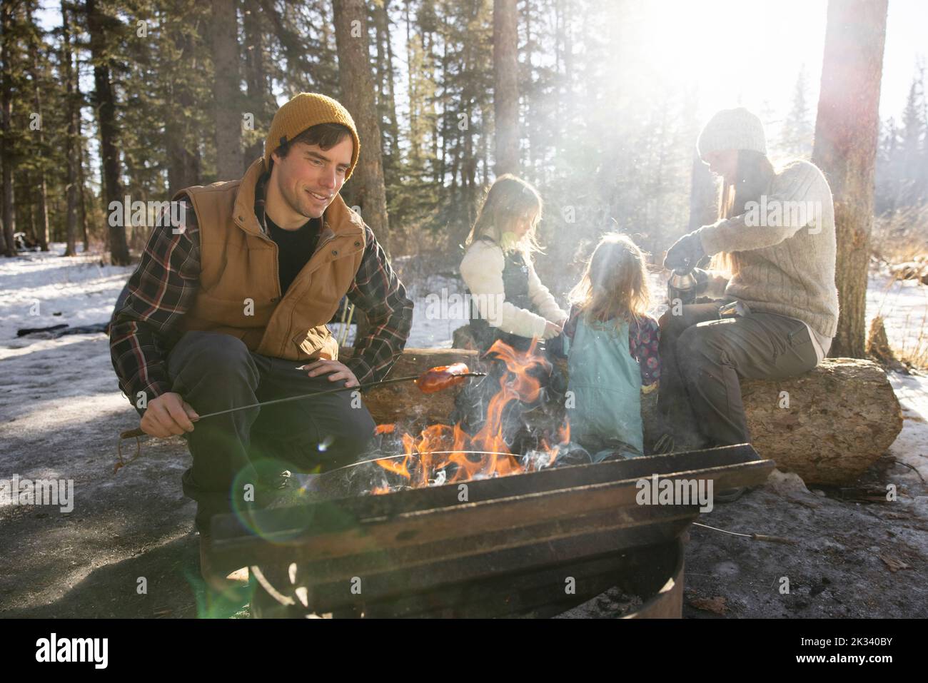 Roast over fire hi-res stock photography and images - Alamy