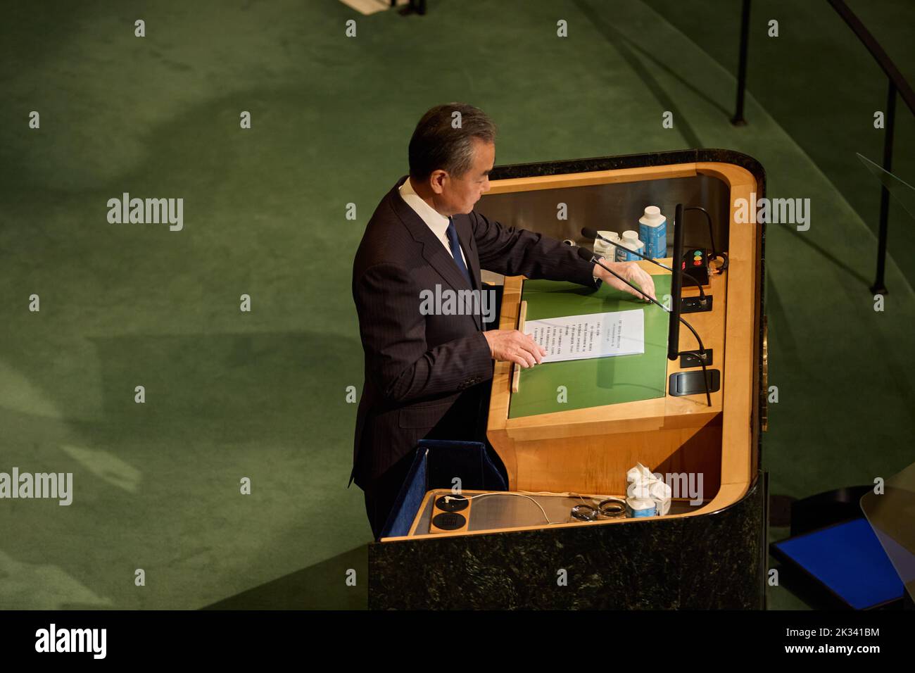 New York, NY, USA. 24th Sep, 2022. His Excellency Wang Yi.State ...