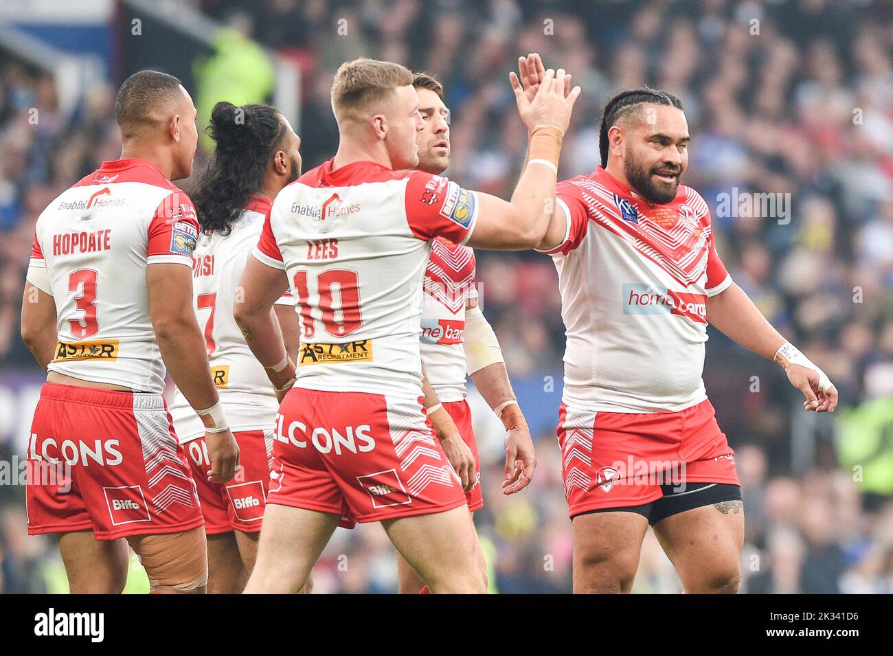 Manchester, England -24th September 2022 - Matty Lees of St Helens ...