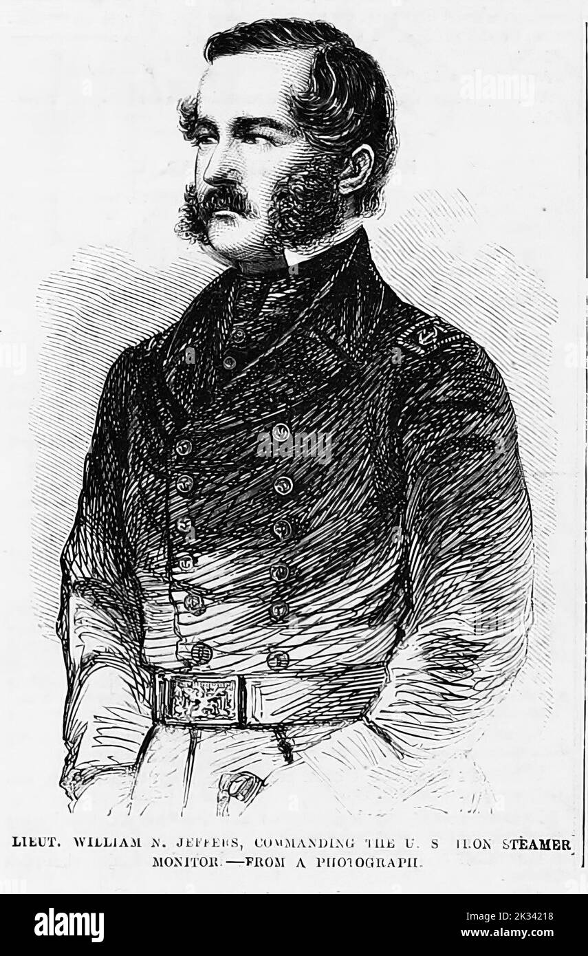 Portrait of Lieutenant William Nicholson Jeffers, commanding the U. S ...