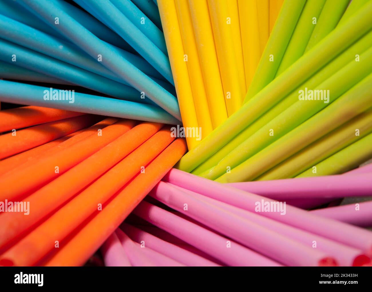 Colorful candy sticks Stock Photo - Alamy