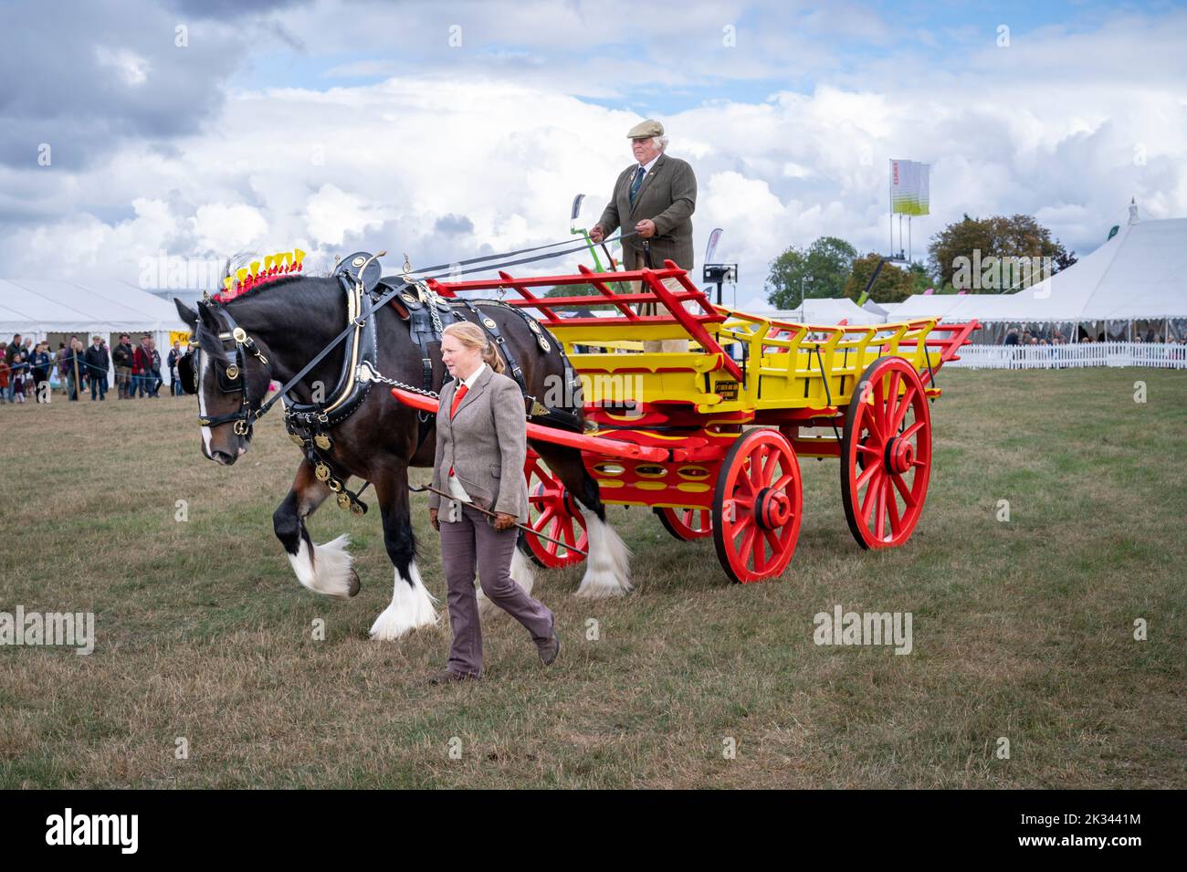 Great Gransden Cambridgeshire, UK. 24th Sep, 2022. Paul Smith displays ...