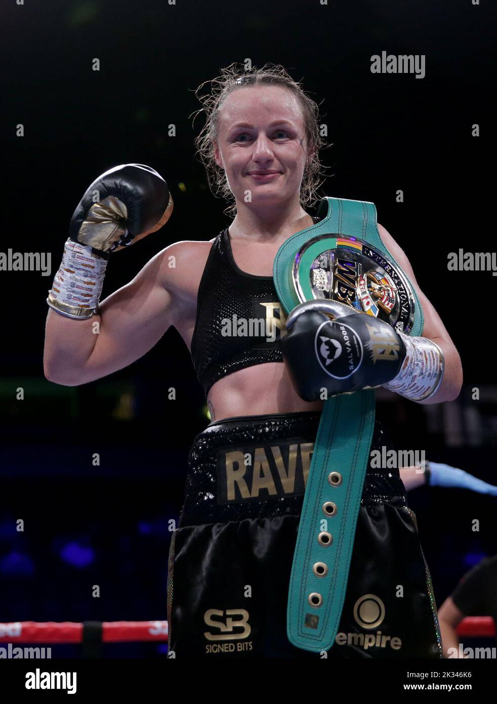 Raven Chapman celebrates victory against Jorgelina Guanini during their ...