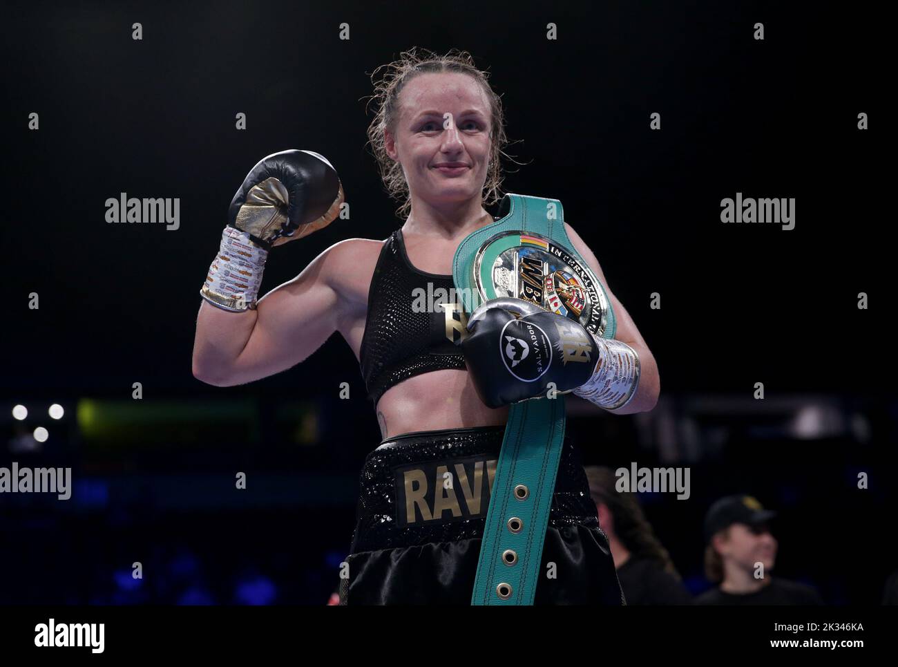 Raven Chapman celebrates victory against Jorgelina Guanini during their ...