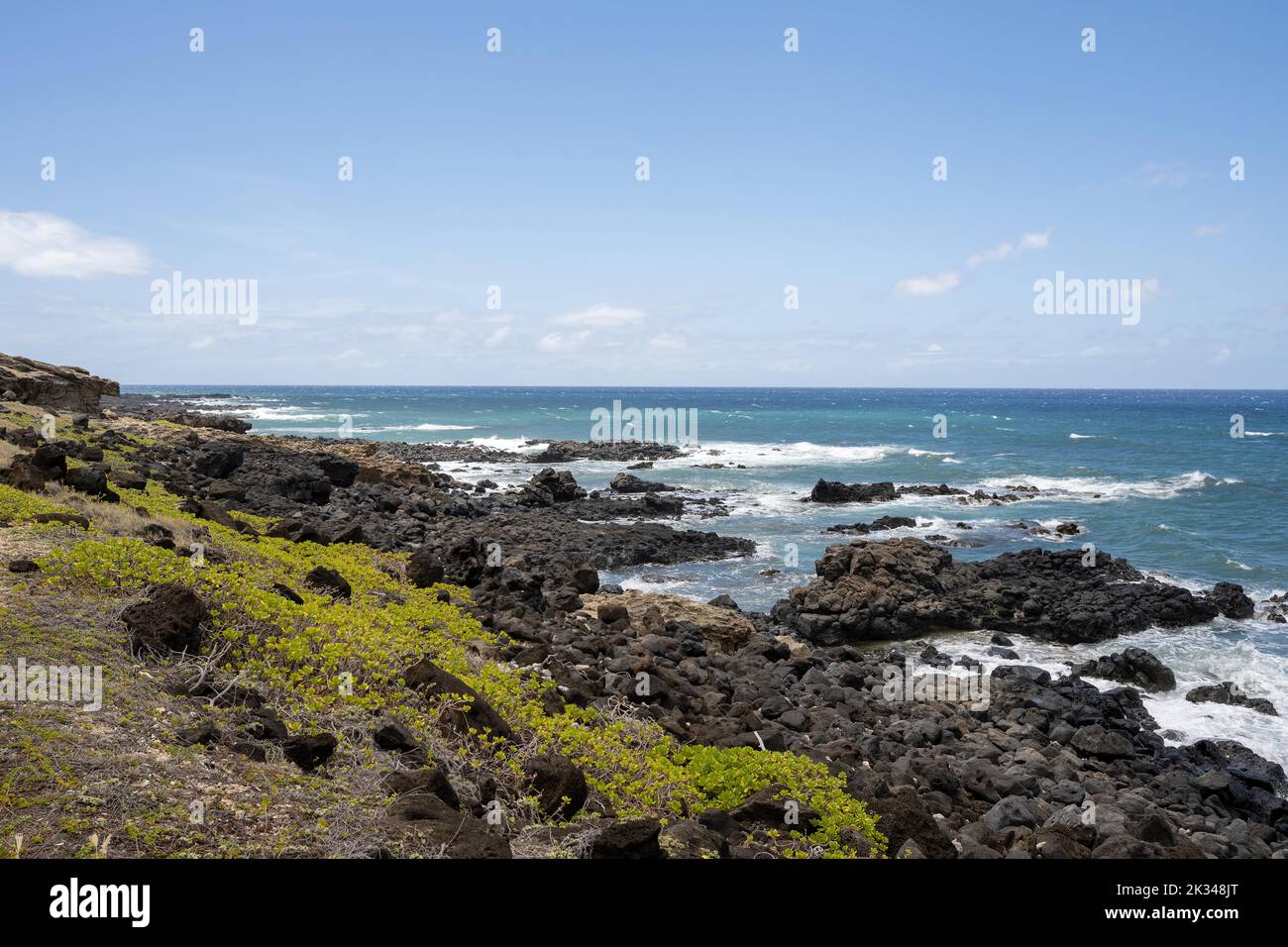 Coastel Hiking Trail Ka'ena-Point, Ka'ena-Point State Park, Oahu ...