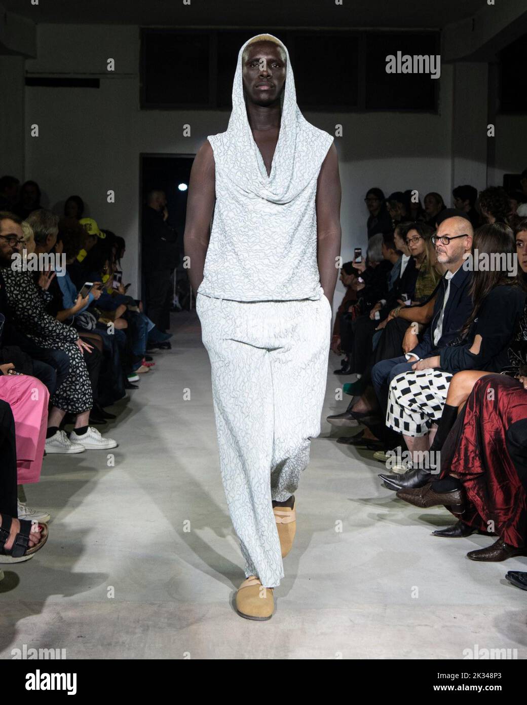 September 24, 2022, Milan, Italy: This handout picture, provided by ...