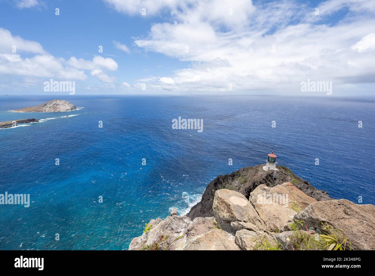 Makapuu lighthouse oahu hi-res stock photography and images - Alamy