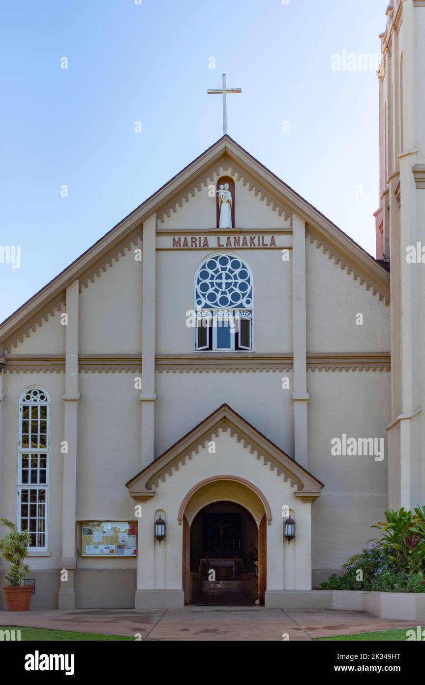 Maria lanakila church hi-res stock photography and images - Alamy