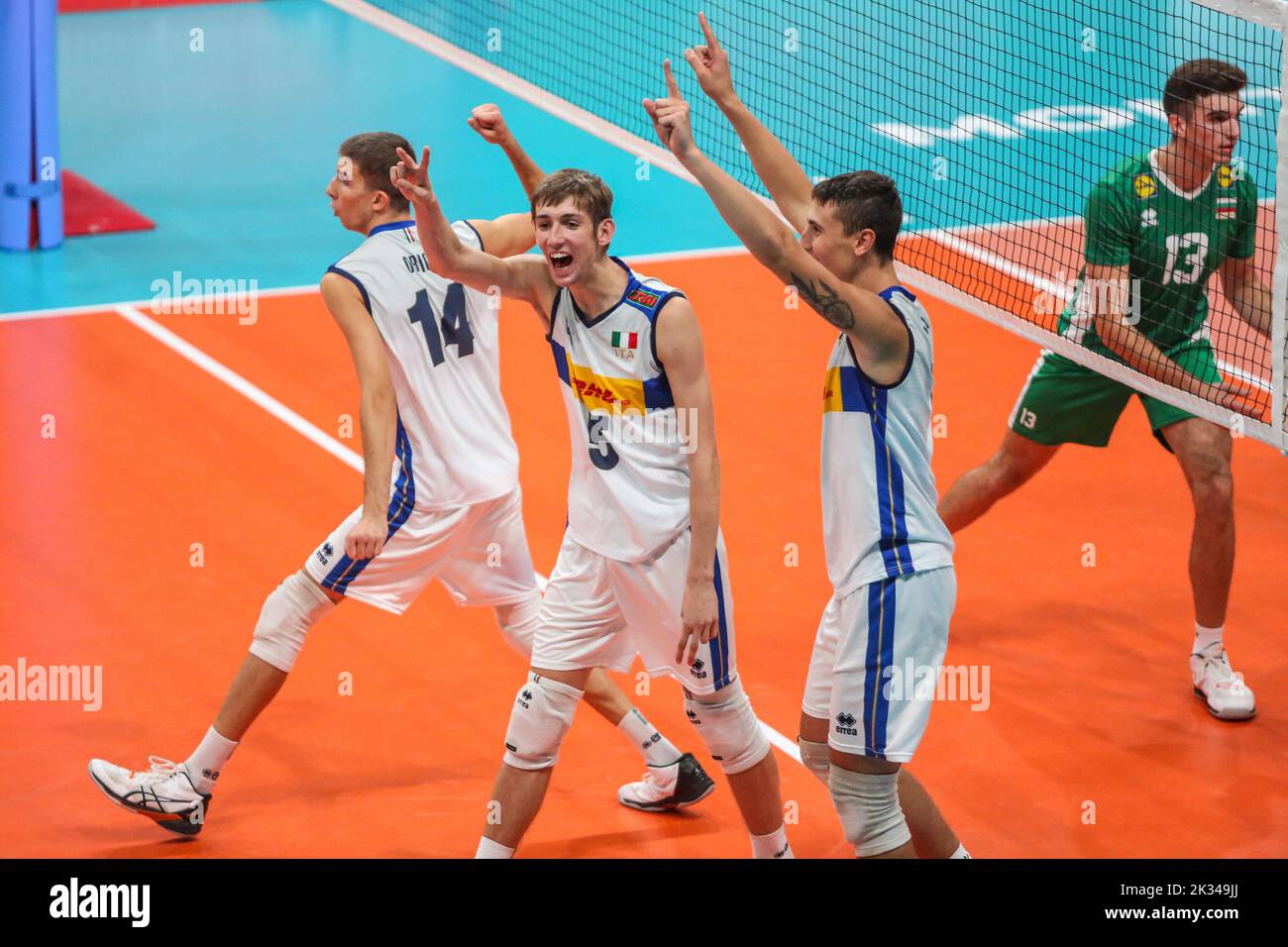 Exultation of Italy team. during U20 European Championship - Italy vs ...