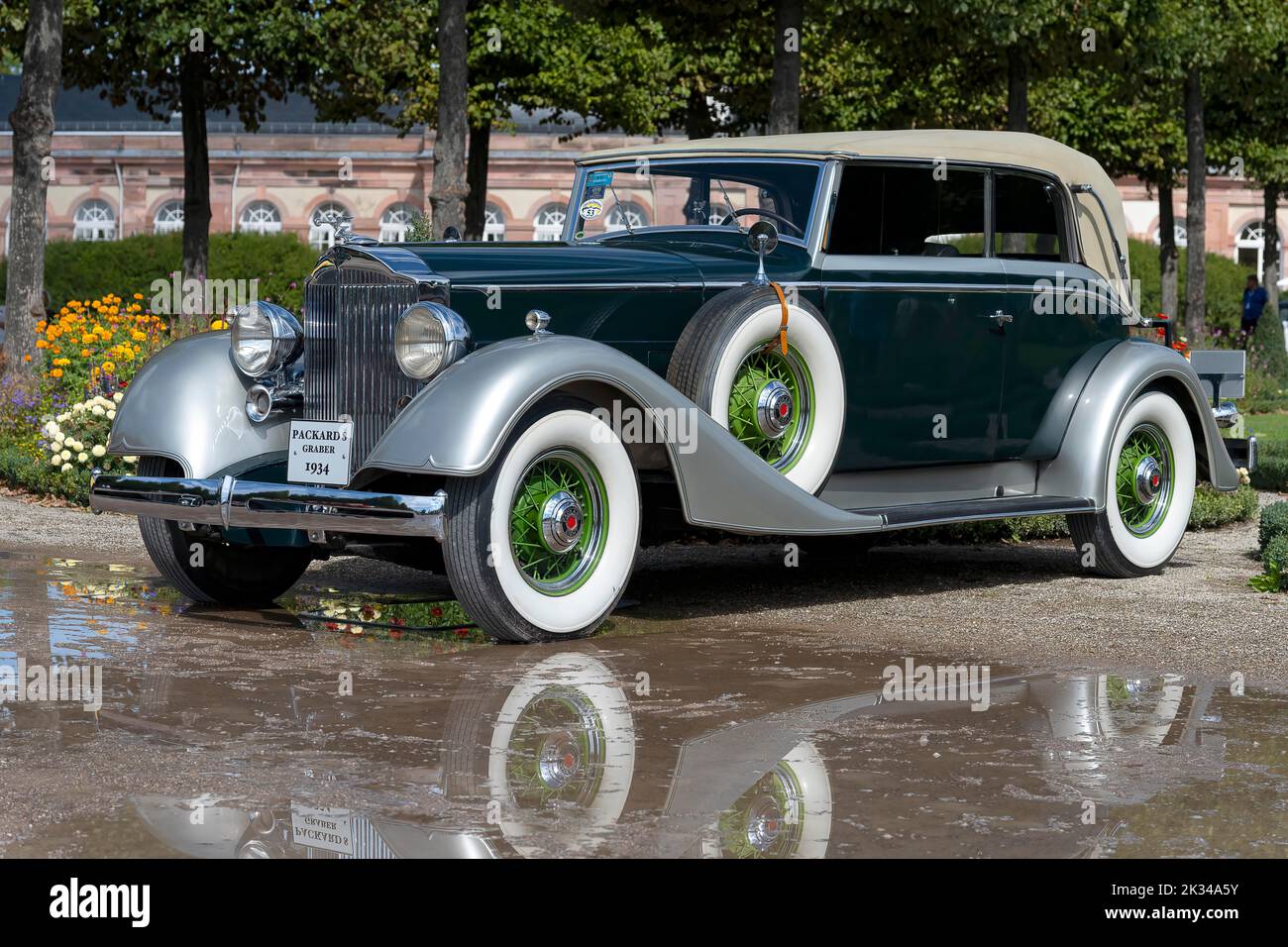 Vintage Packard 1101 Cabriolet Graber, USA 1934, Switzerland 1934 ...