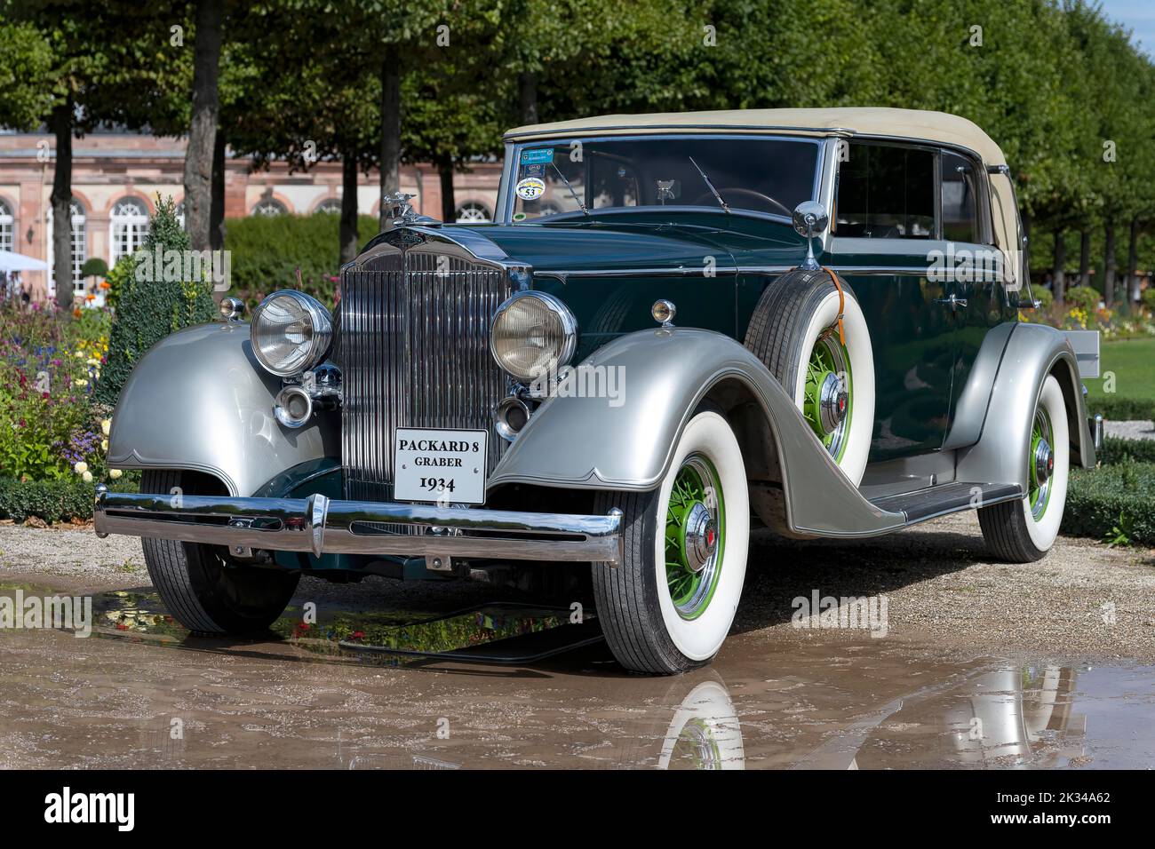 Vintage Packard 1101 Cabriolet Graber, USA 1934, Switzerland 1934 ...