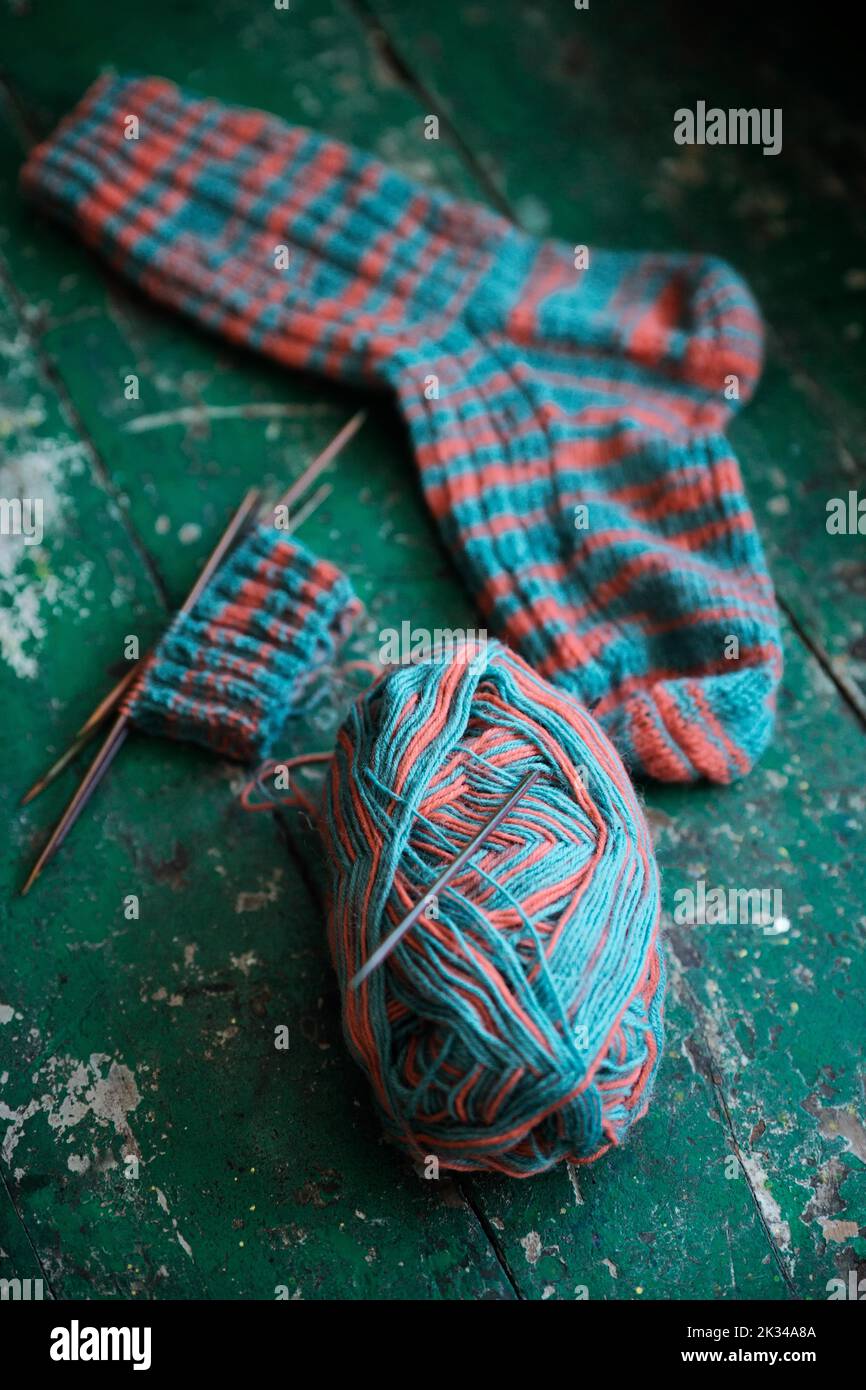 Wool socks hi-res stock photography and images - Alamy