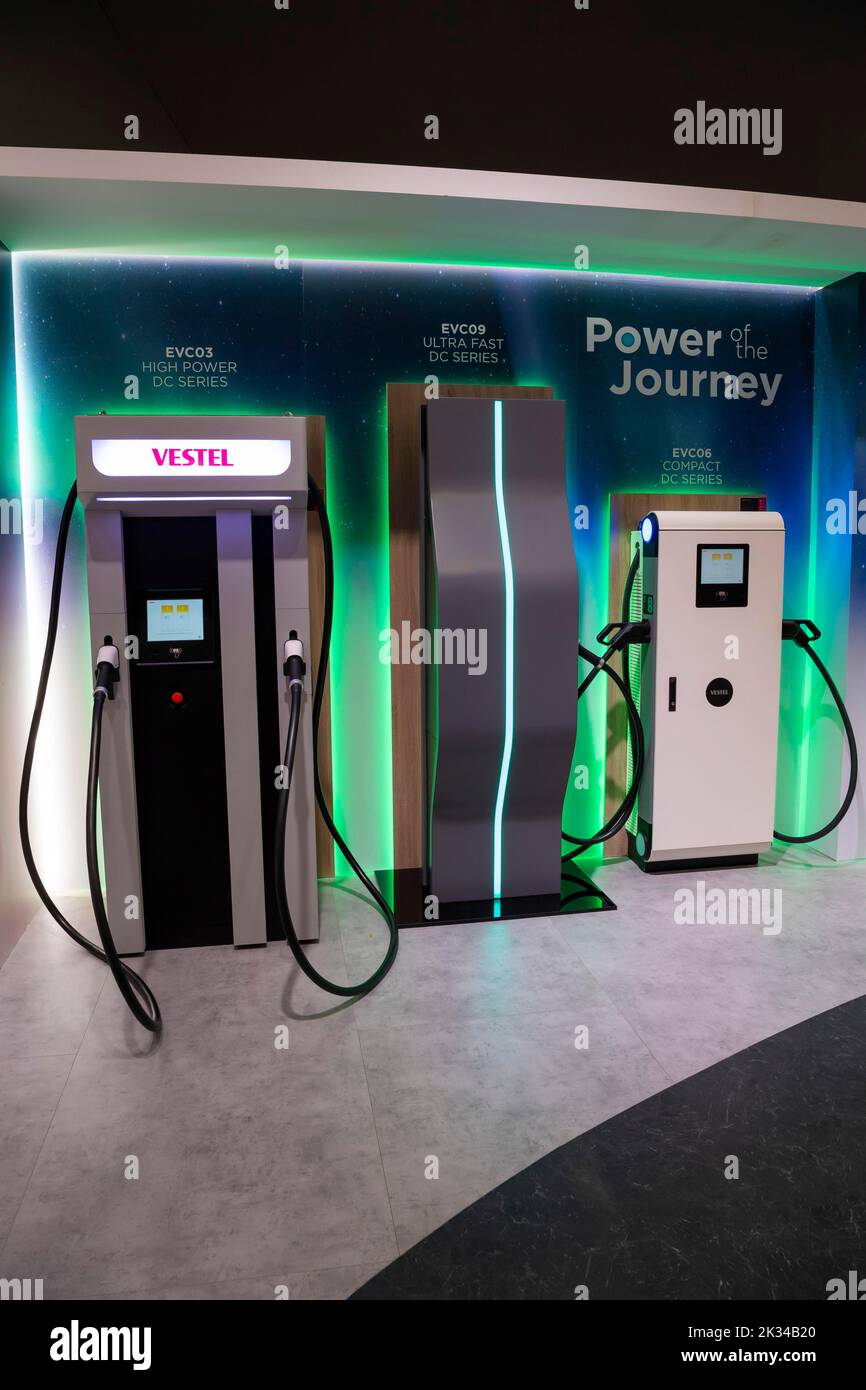 Charging columns for electric vehicles from Firmsa Vestel, IFA ...