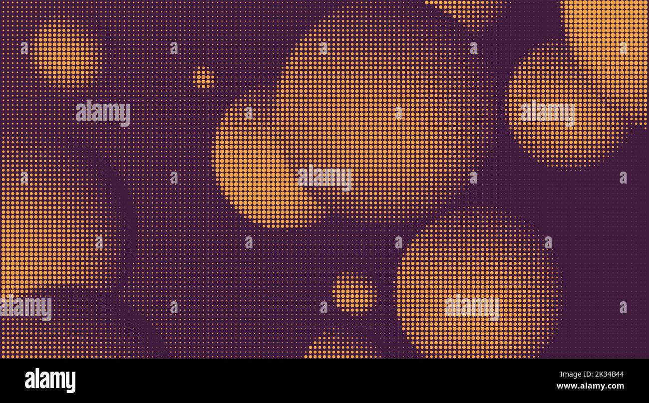 Floating bubbles halftone graphic. Fluid and spheres dot design Stock ...
