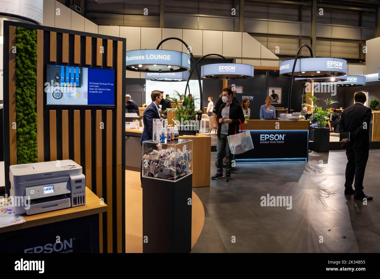 Epson stand, IFA, International Consumer Electronics Fair 2022, Berlin ...