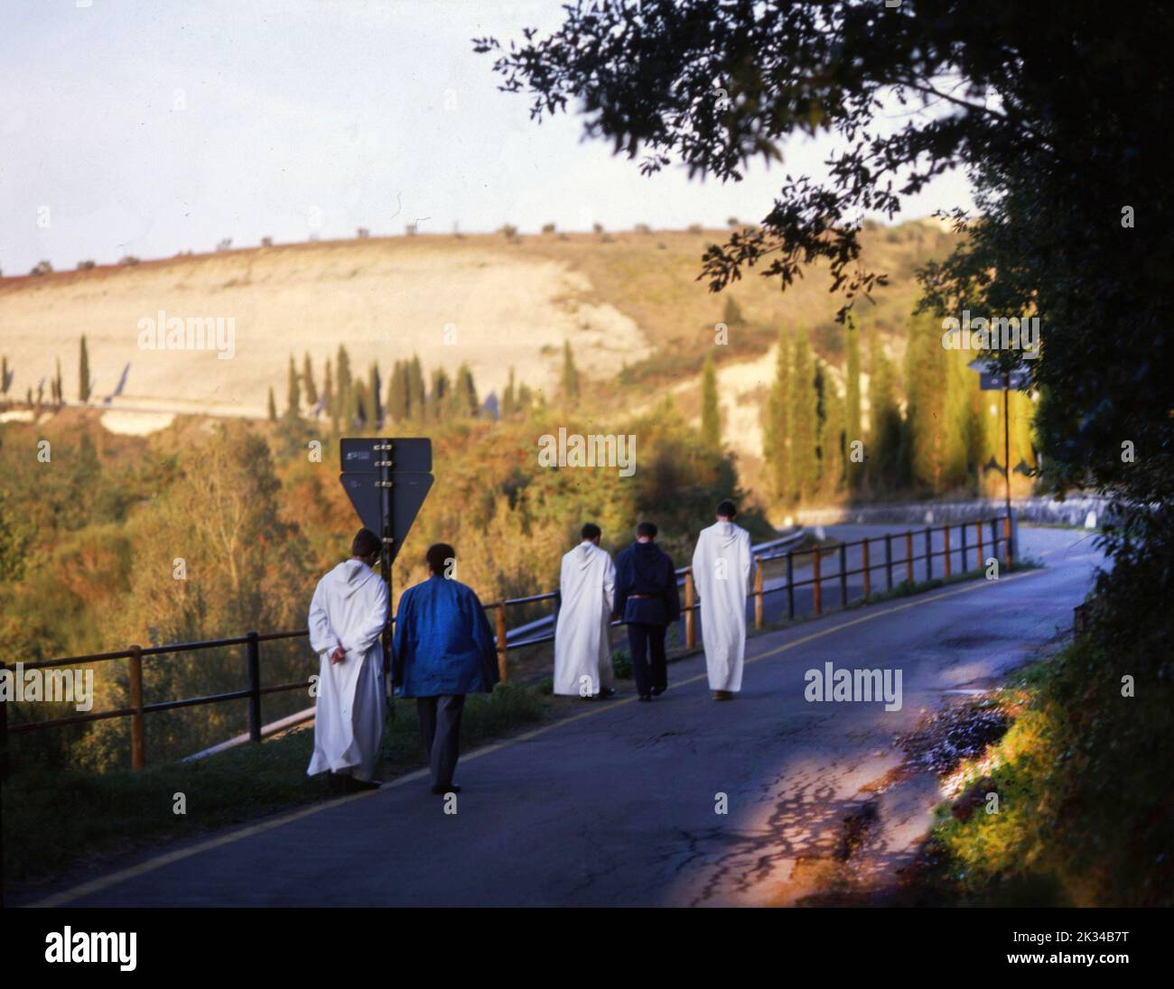Tuscany. Italy. Landscape in Tuscany in 1990 Stock Photo - Alamy
