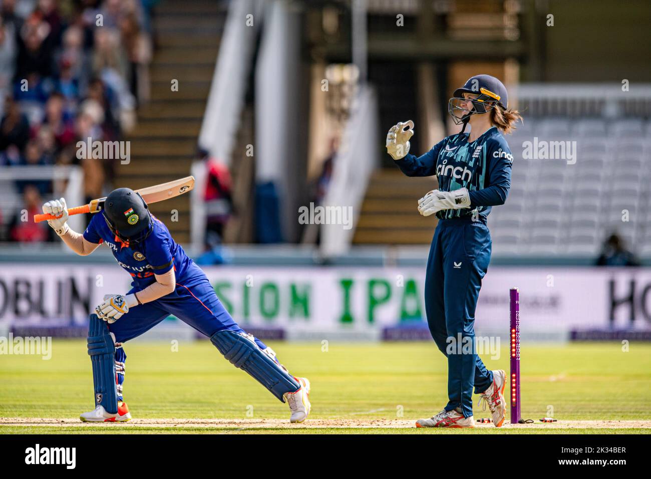 LONDON, UNITED KINGDOM. 24th September, 2022. Amy Jones of England ...