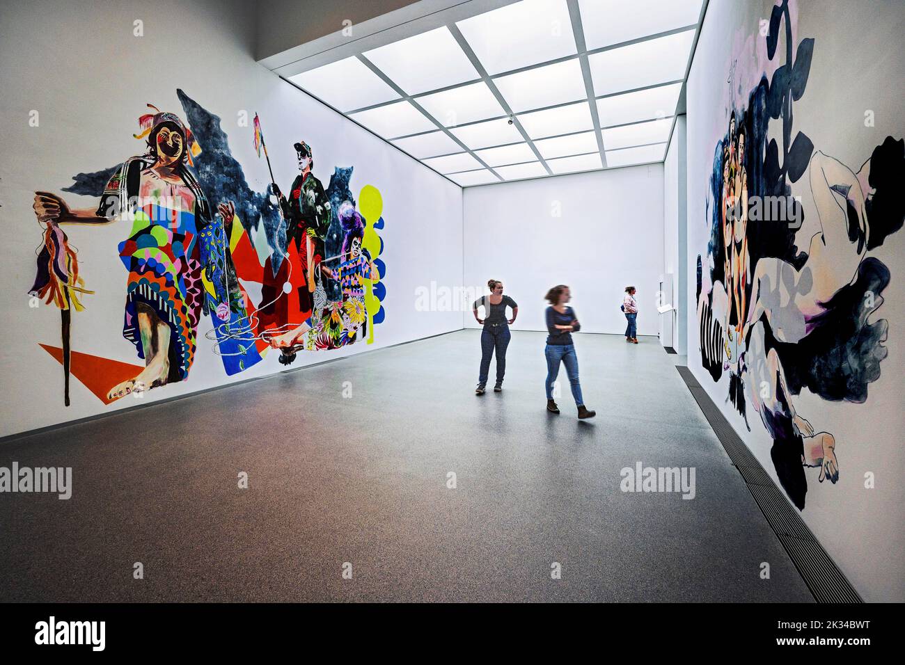 Exhibition "Feelings", Pinakothek der Moderne, Munich, Upper Bavaria ...